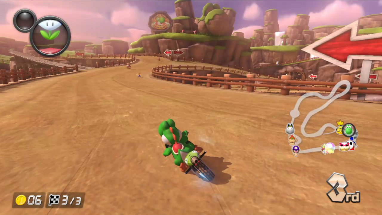 REAL N64 Yoshi Valley Minimap Mod for Mario Kart 8 Deluxe | MK8D Mods