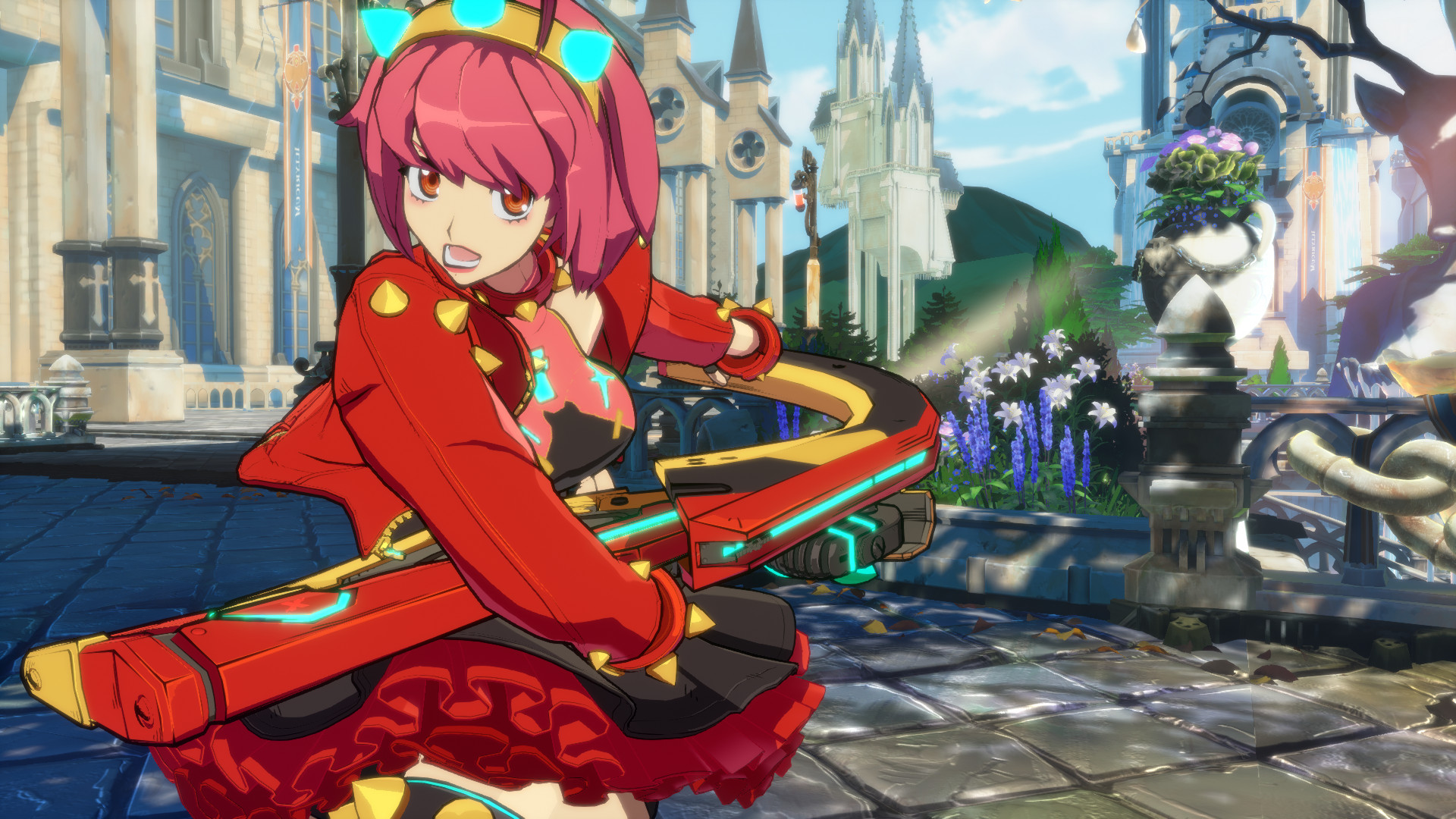 Pyra Xenoblade Chronicles 2 - Elphelt Mod for GUILTY GEAR -STRIVE ...