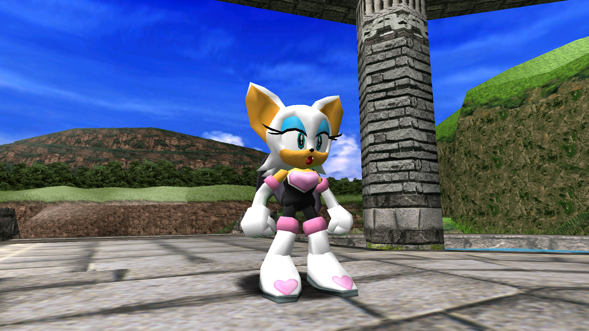 Rouge the Bat (Dreamcast Style) Mod for Sonic Adventure DX | SADX Mods