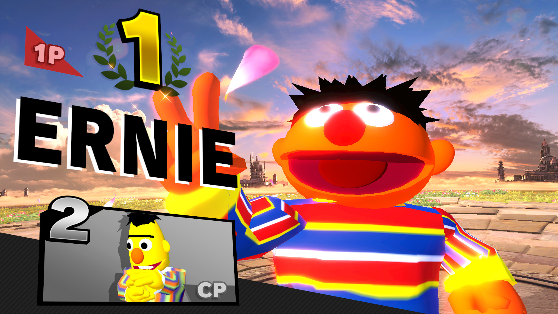 Ernie And Bert Mod for Super Smash Bros. Ultimate | SSBU Mods