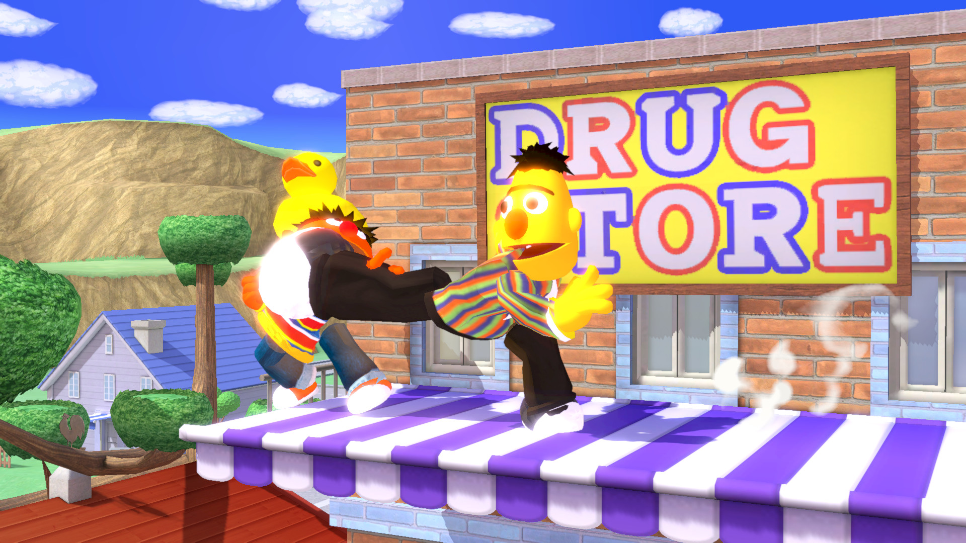 Ernie And Bert Mod for Super Smash Bros. Ultimate | SSBU Mods