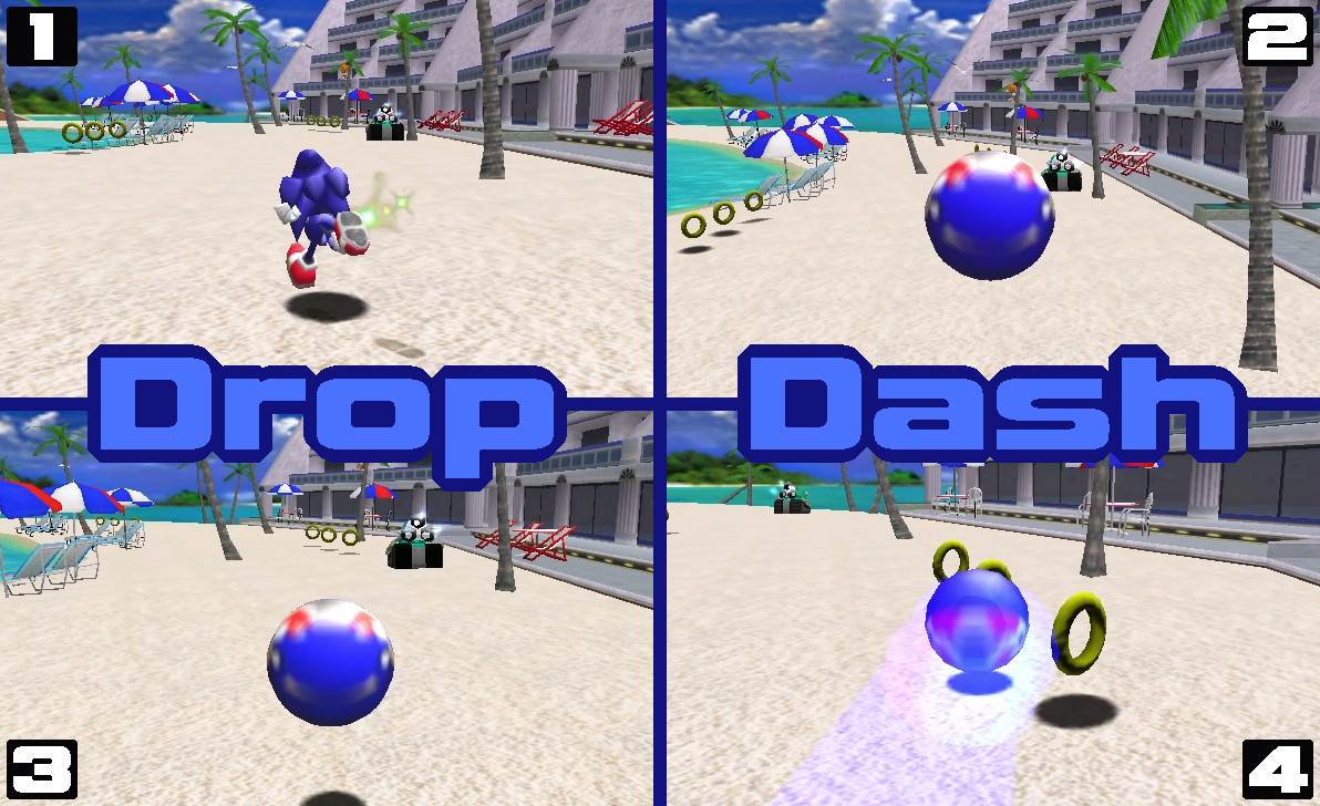 Mania Drop Dash Mod for Sonic Adventure DX | SADX Mods