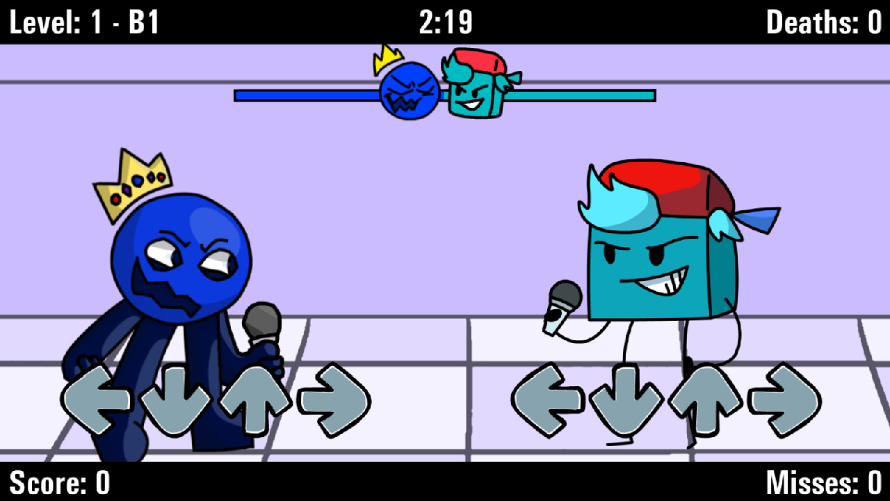 Funkin' In World's Hardest Game V2 Mod for Friday Night Funkin' | FNF Mods