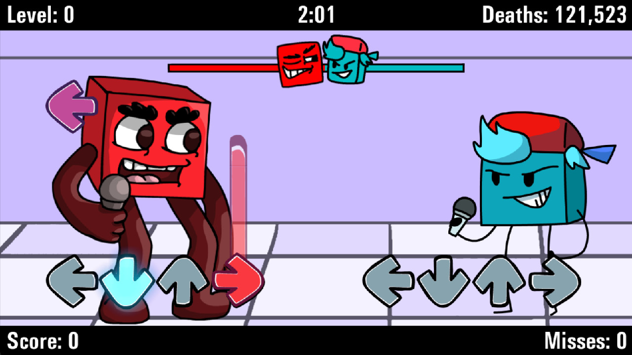 Funkin' In World's Hardest Game V2 Mod for Friday Night Funkin' | FNF Mods