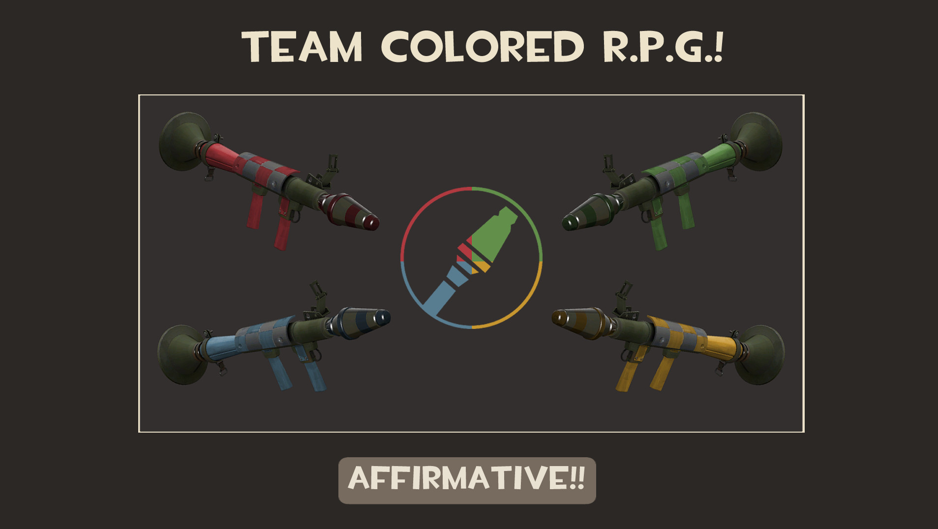 Team Color R.P.G Mod for Team Fortress 2 Classified | TF2Classic Mods
