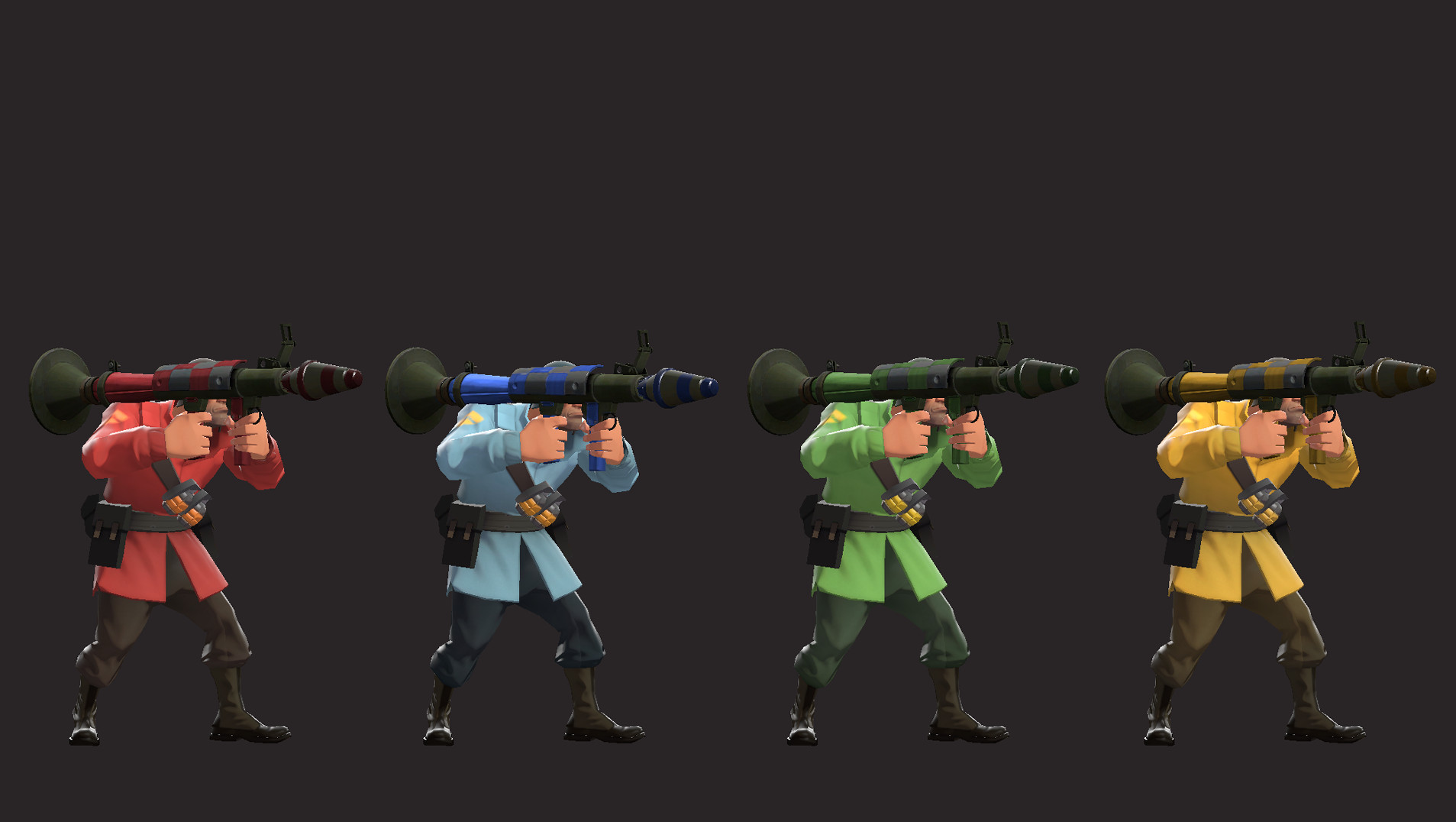 Team Color R.P.G Mod for Team Fortress 2 Classified | TF2Classic Mods