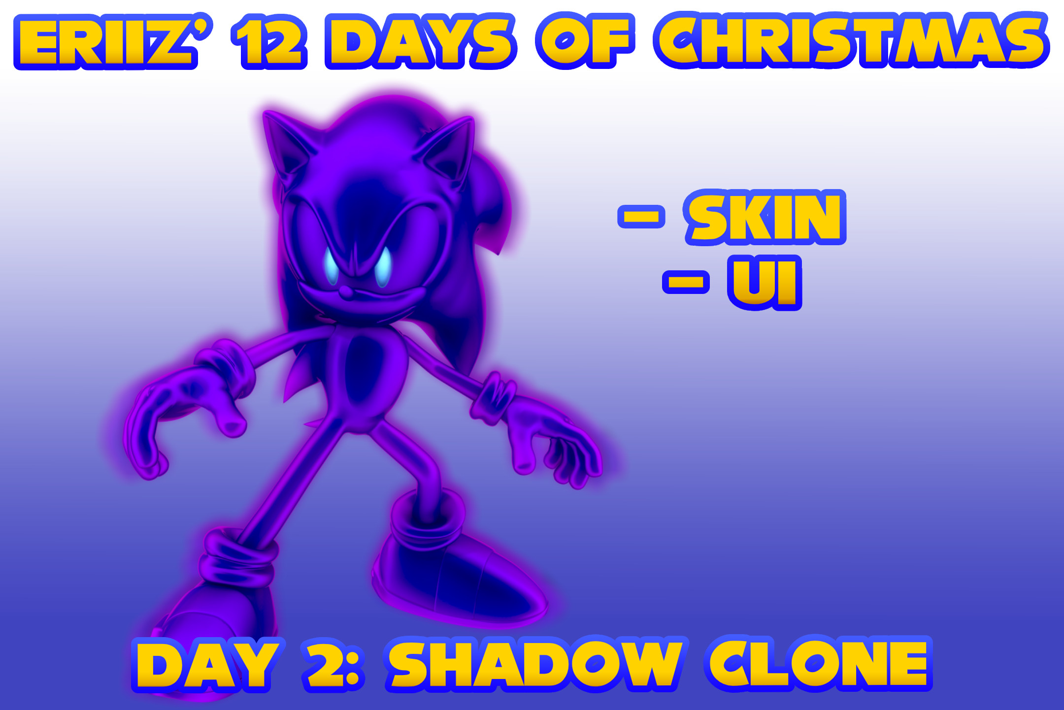 Shadow Clone Sonic Mod for Super Smash Bros. Ultimate | SSBU Mods