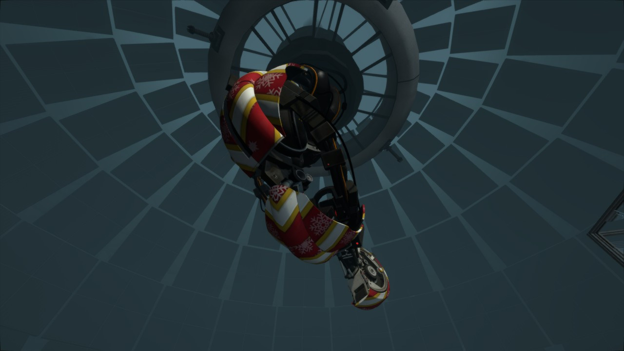 Christmas Gift Wrapping Paper GLaDOS Mod for Portal 2 | P2 Mods