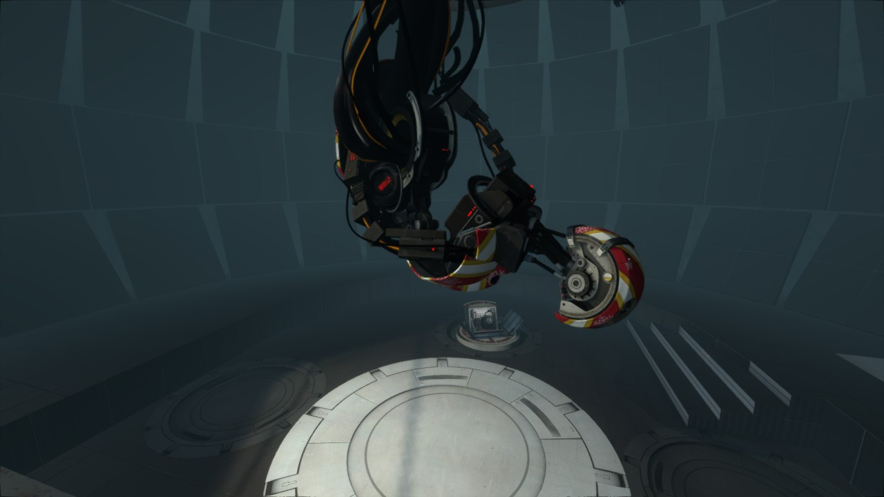 Christmas Gift Wrapping Paper GLaDOS Mod for Portal 2 | P2 Mods