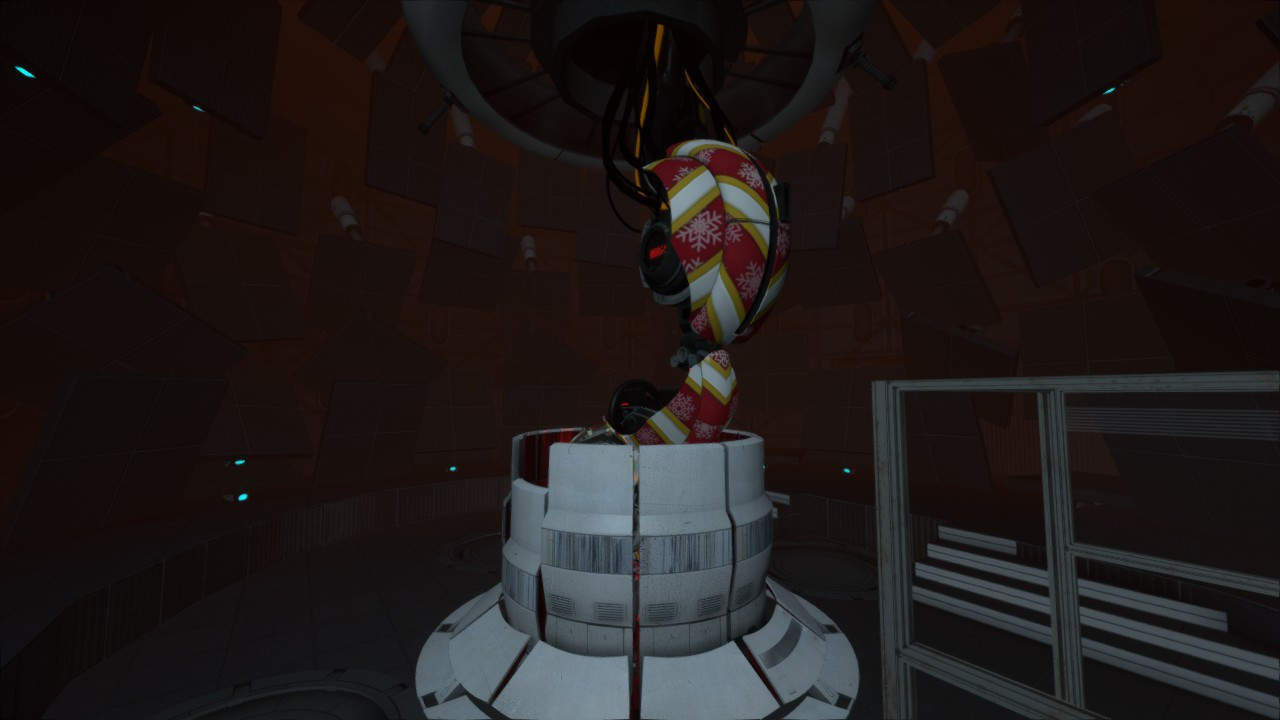 Christmas Gift Wrapping Paper GLaDOS Mod for Portal 2 | P2 Mods