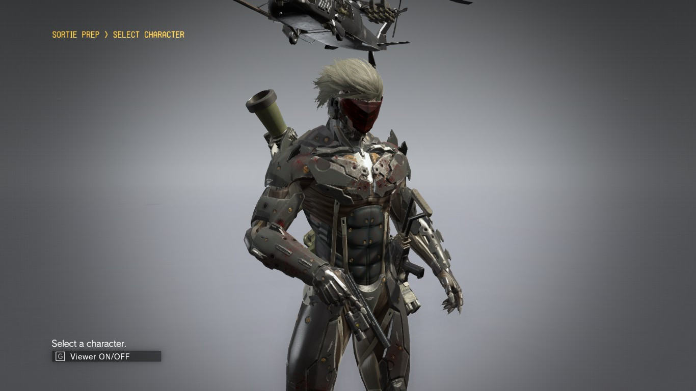 Raiden's AR Mode Visors [SB Compatible] Mod for Metal Gear Solid V: The ...