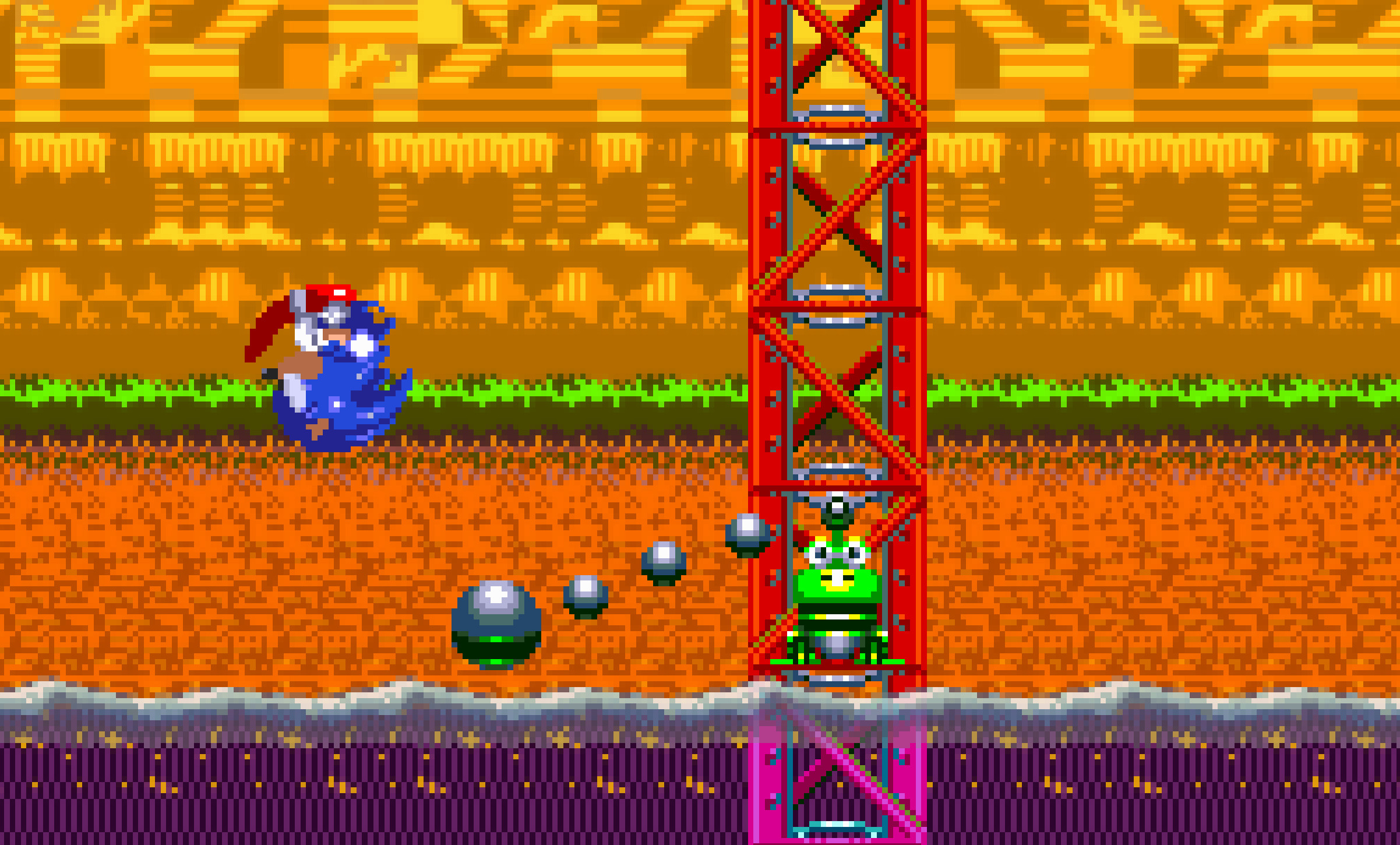 Sunset Park Styled Launch Base Mod for Sonic 3 A.I.R. | S3AIR Mods