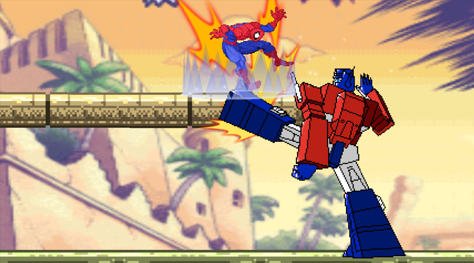 Optimus Prime (Transformers) (CMC) Mod for Super Smash Bros. Crusade ...