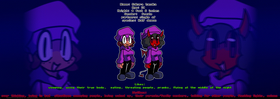 SAKURA OC PLAYABLE Mod for Friday Night Funkin' | FNF Mods