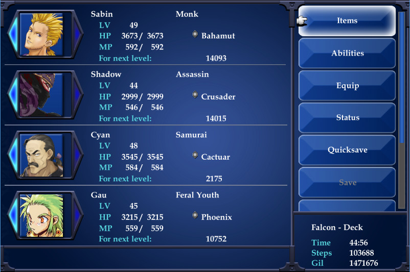 (Old Steam Version) Visual Adjustments Modpack Mod for Final Fantasy VI ...