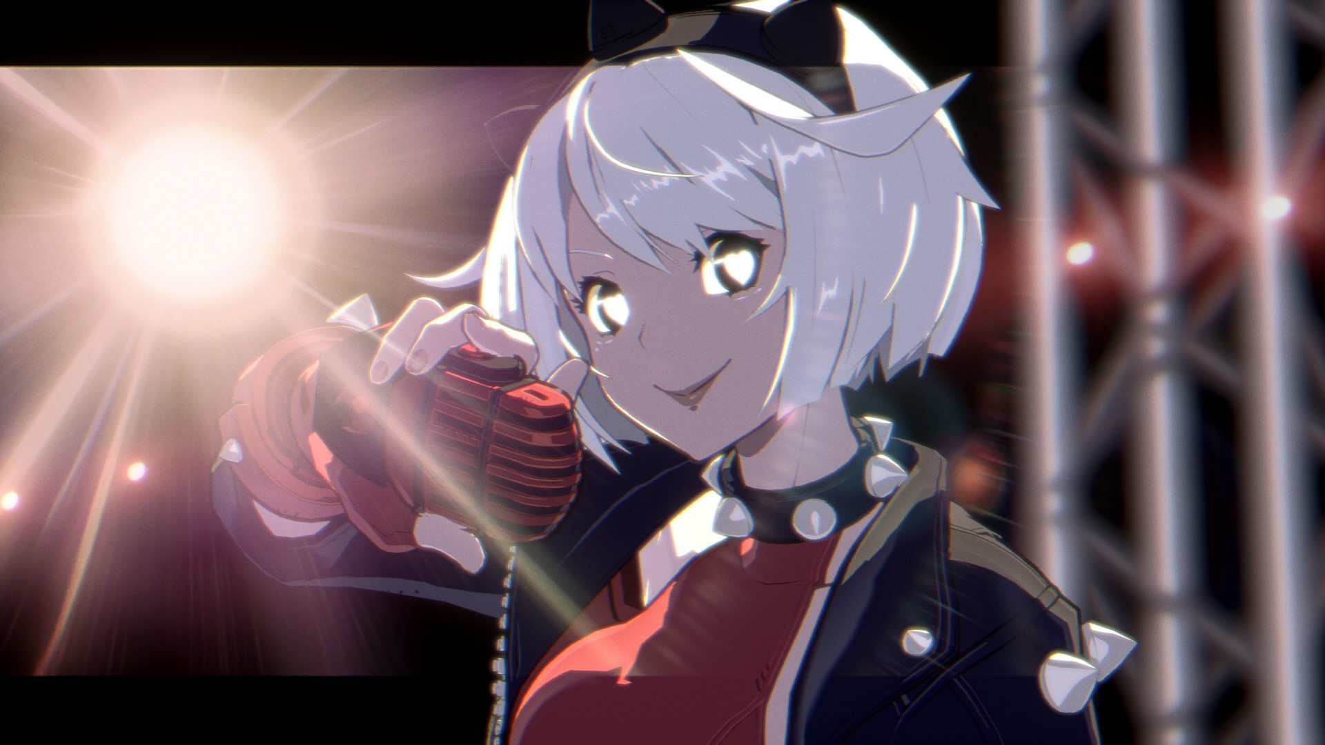 Elphelt as Modeus from Helltaker! Mod for GUILTY GEAR -STRIVE- | GGST Mods