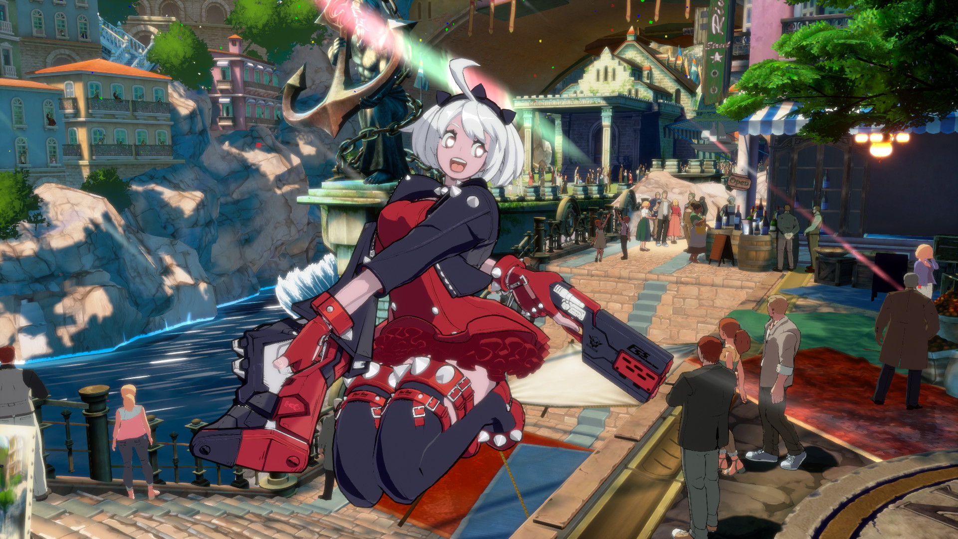 Elphelt as Modeus from Helltaker! Mod for GUILTY GEAR -STRIVE- | GGST Mods