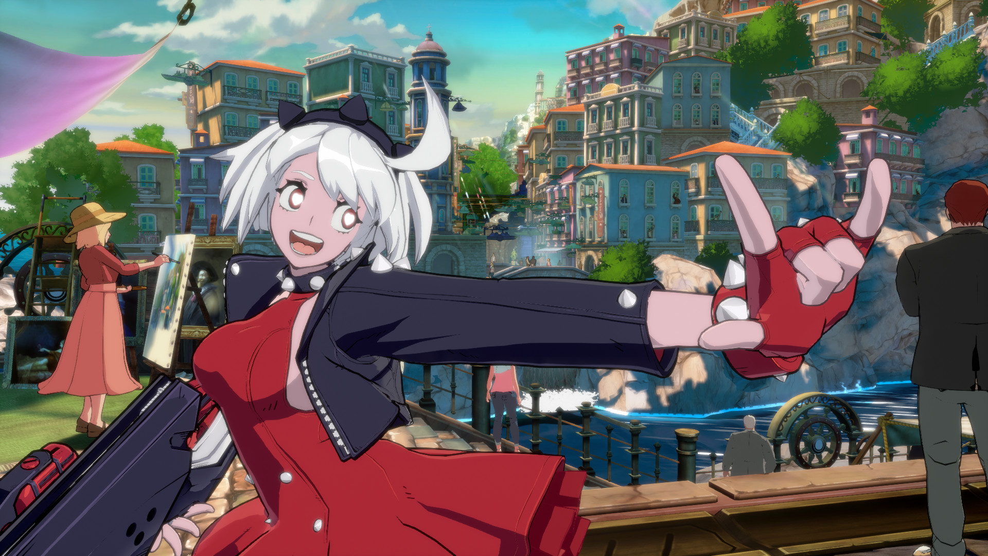 Elphelt as Modeus from Helltaker! Mod for GUILTY GEAR -STRIVE- | GGST Mods