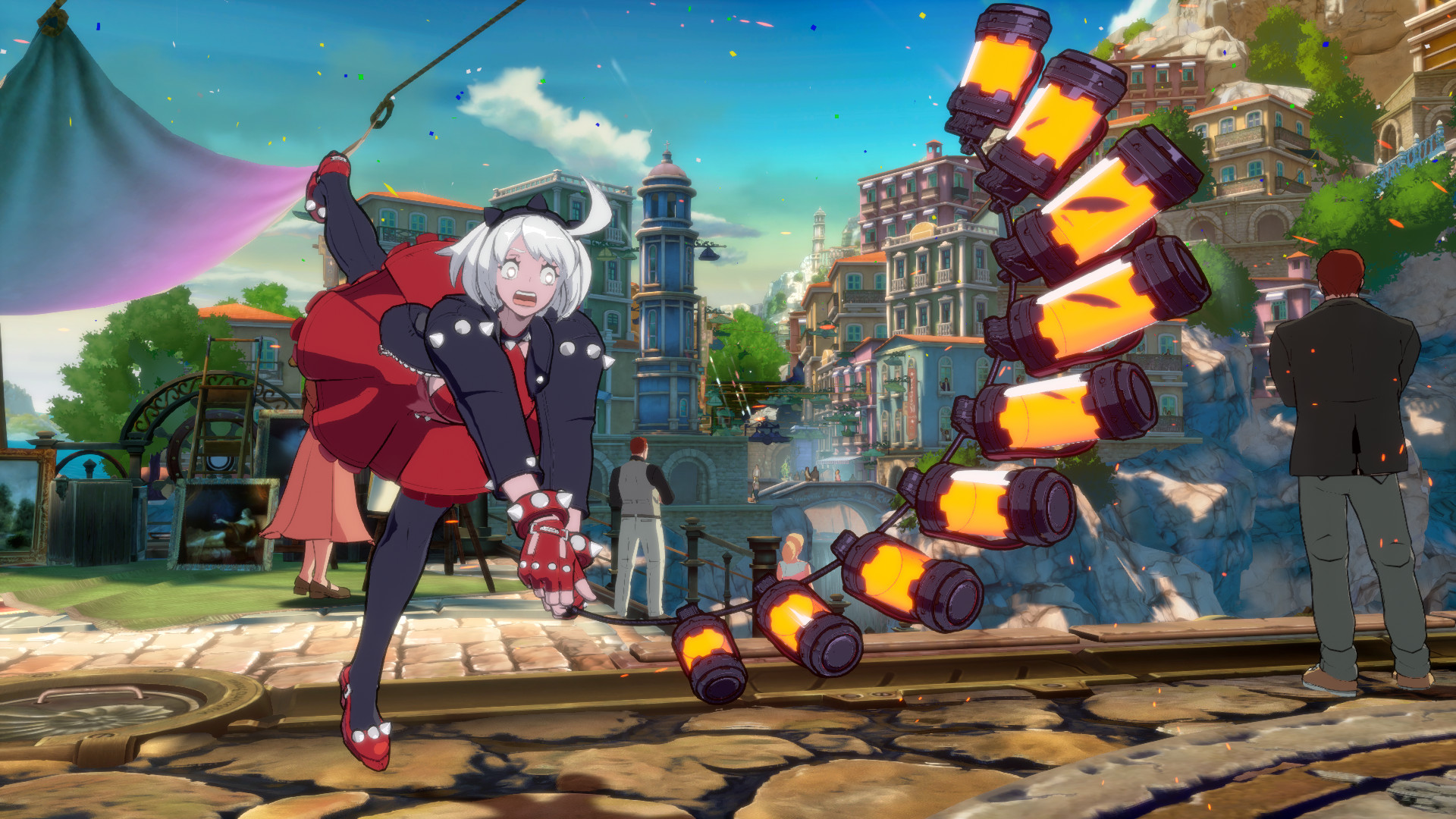 Elphelt as Modeus from Helltaker! Mod for GUILTY GEAR -STRIVE- | GGST Mods