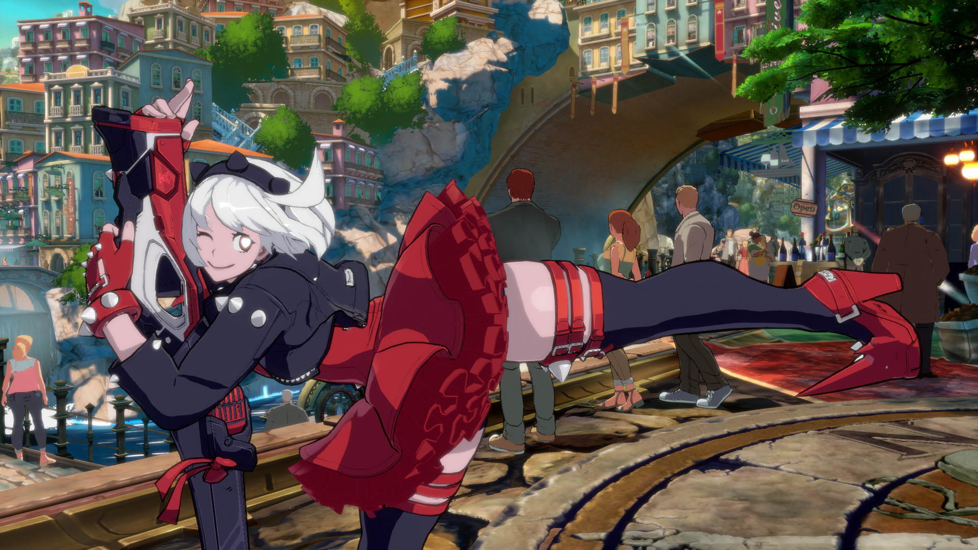 Elphelt as Modeus from Helltaker! Mod for GUILTY GEAR -STRIVE- | GGST Mods