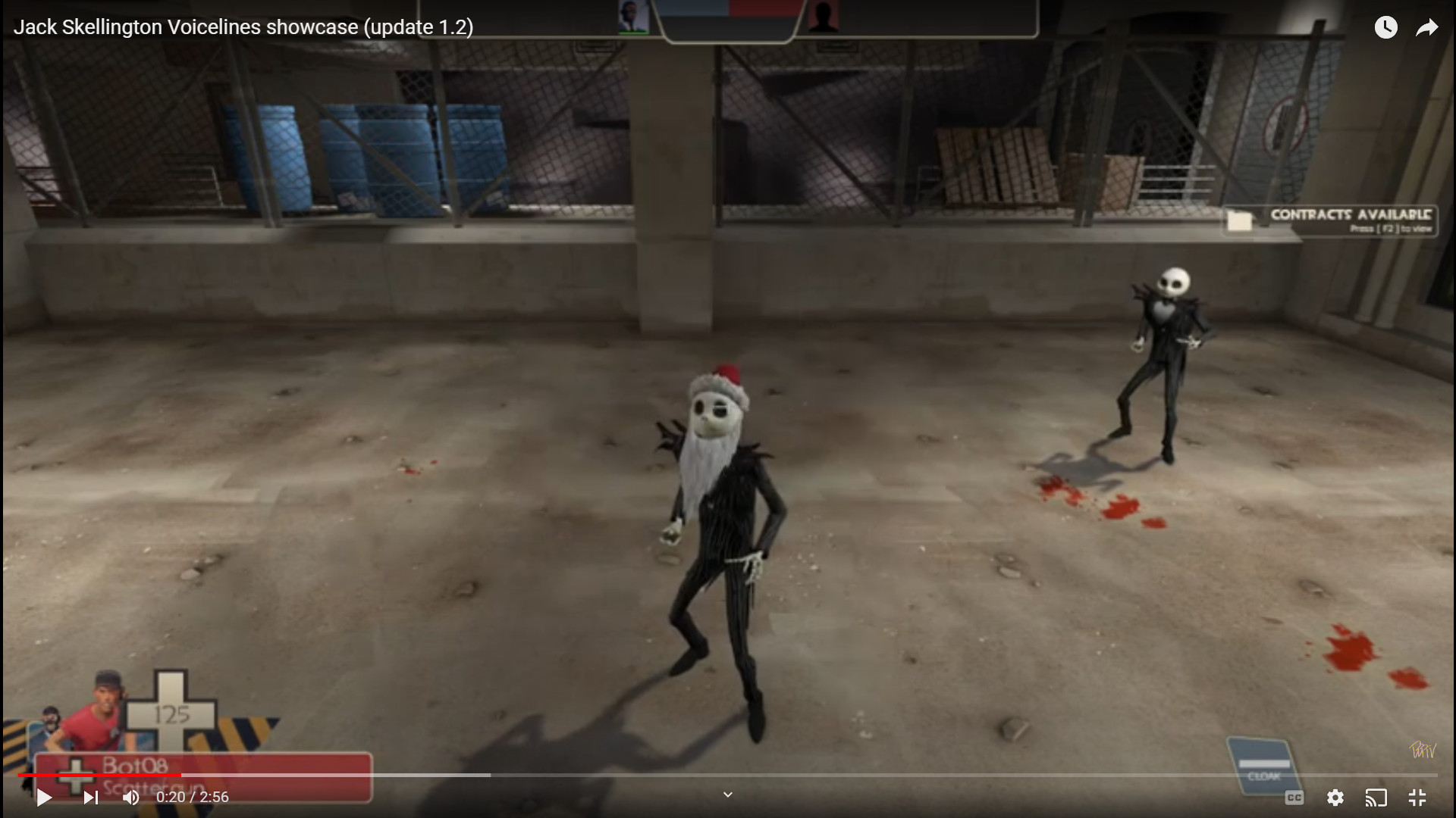Jack Skellington over Spy Mod for Team Fortress 2 | TF2 Mods