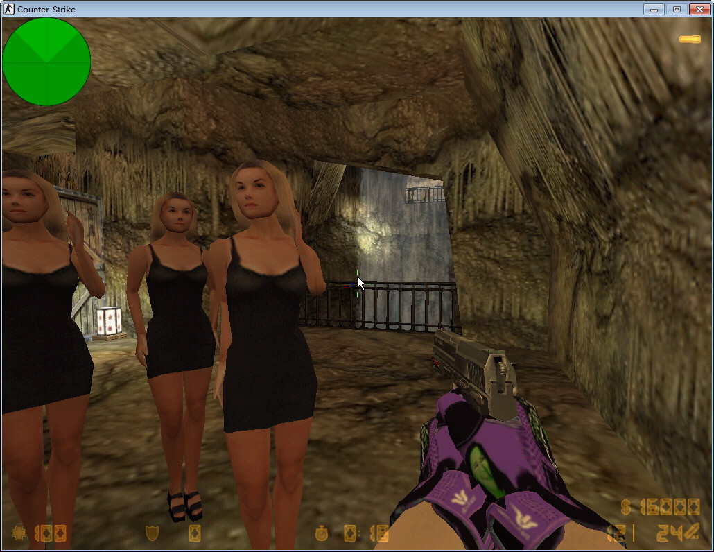 A sexy beauty hostage model Mod for Counter-Strike 1.6 | CS1.6 Mods