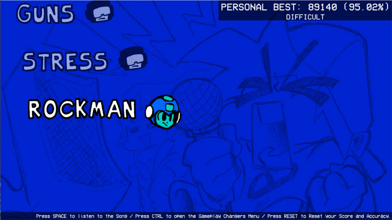 Rock Man Rockin' Mod for Friday Night Funkin' | FNF Mods