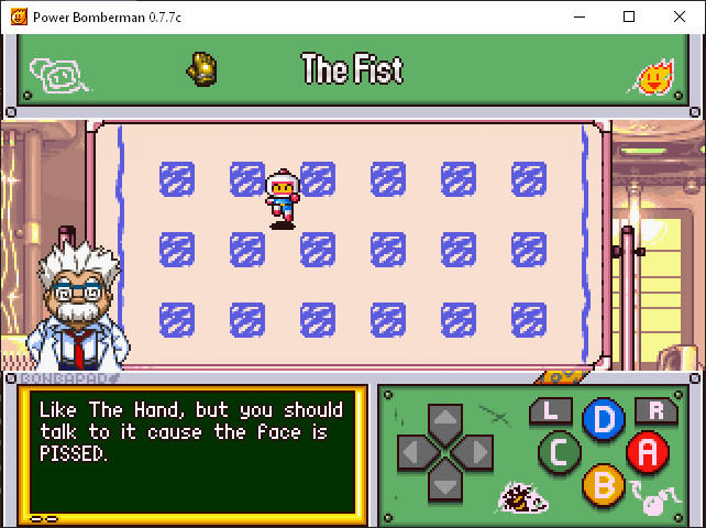 English Gag Script Mod for Power Bomberman | PB Mods