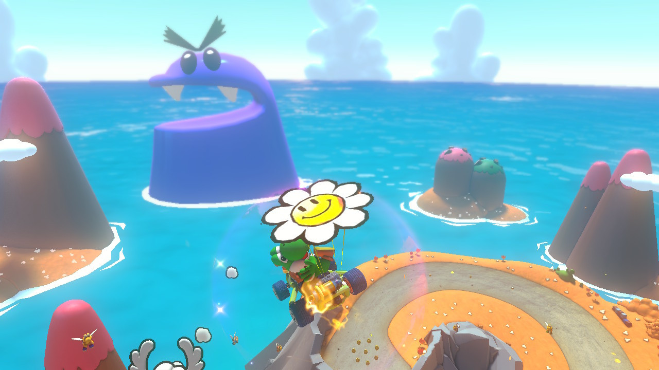 Smiley Flower Glider (With Texture Animation) Mod for Mario Kart 8 ...