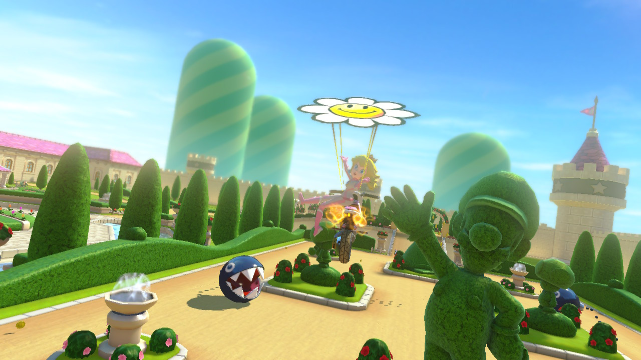 Smiley Flower Glider (With Texture Animation) Mod for Mario Kart 8 ...