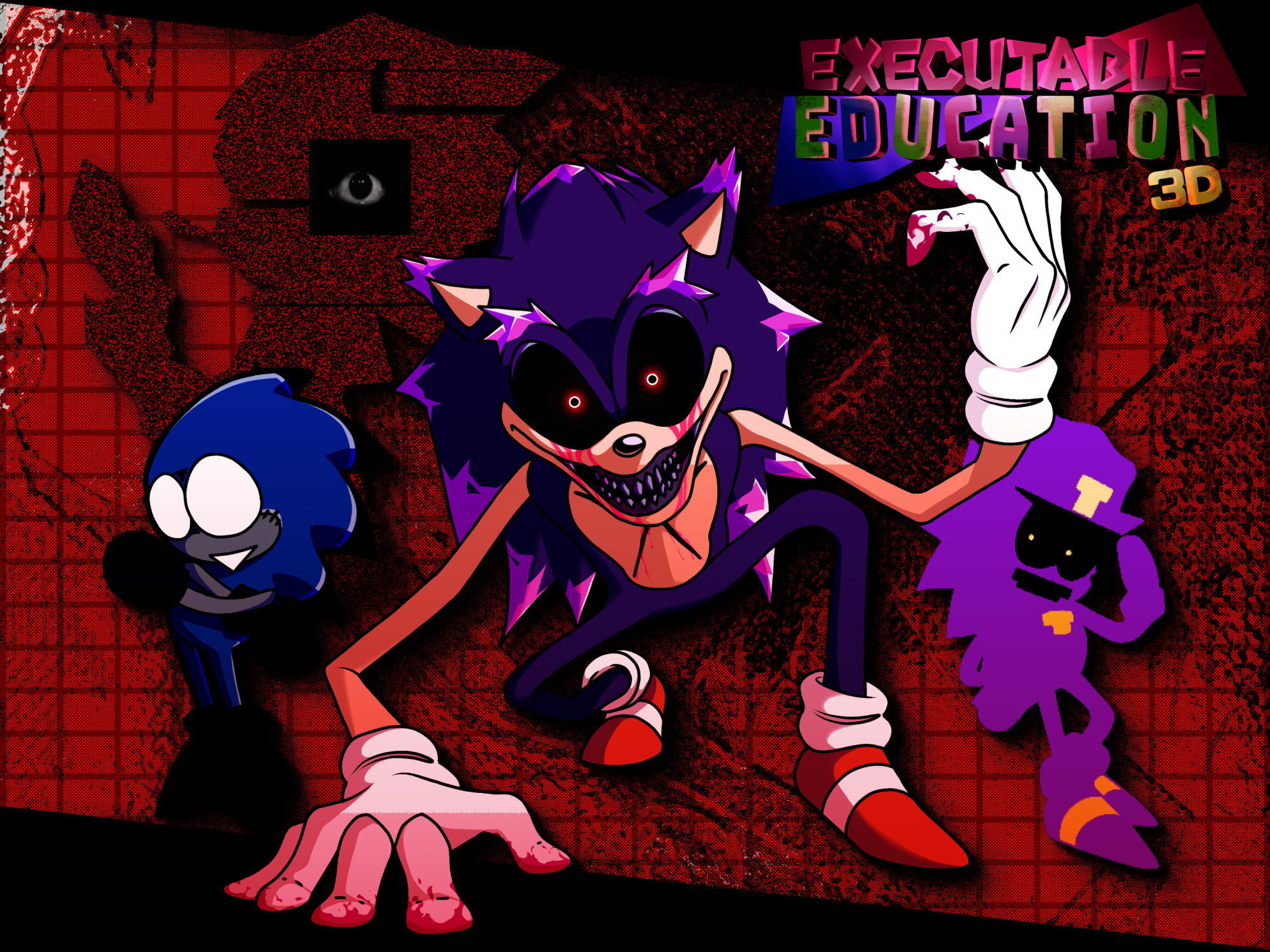 Executable Education 3D Mod for Friday Night Funkin' | FNF Mods