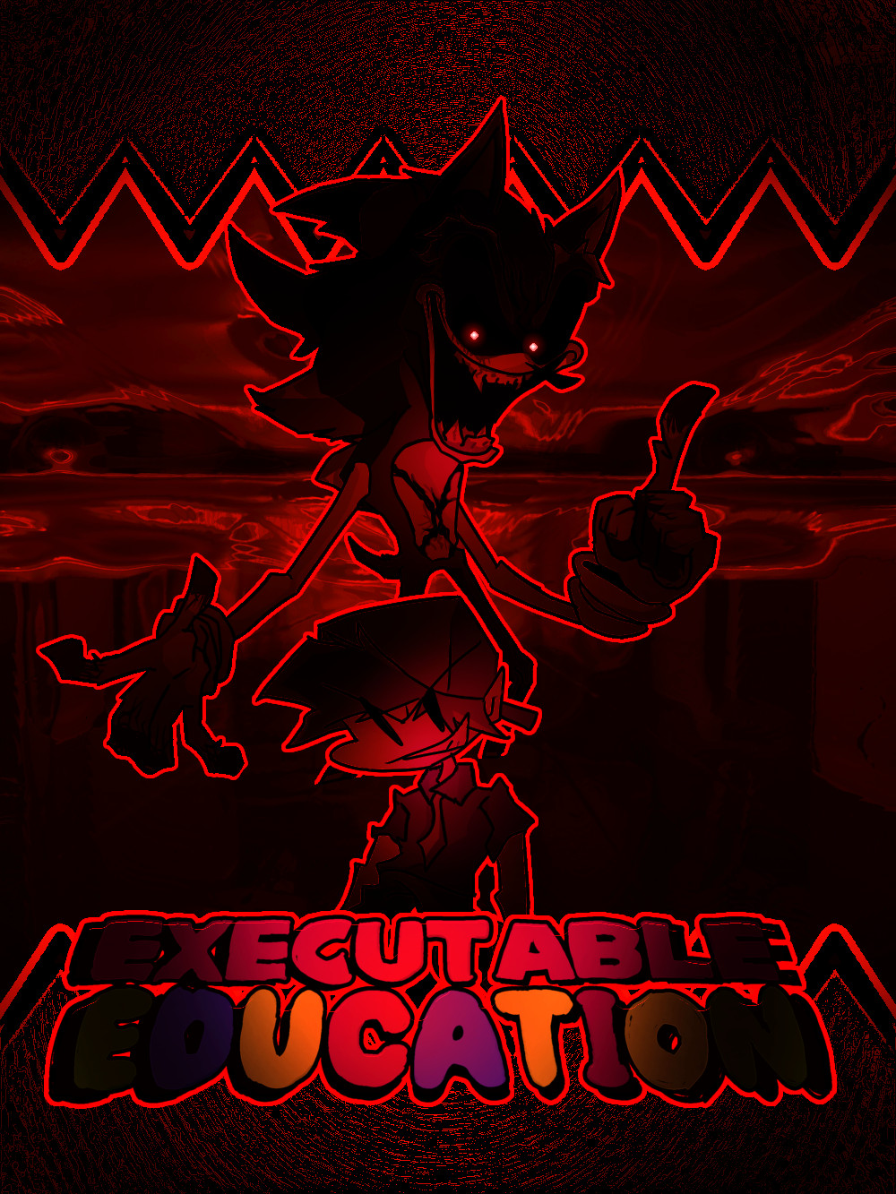 Executable Education 3D Mod for Friday Night Funkin' | FNF Mods