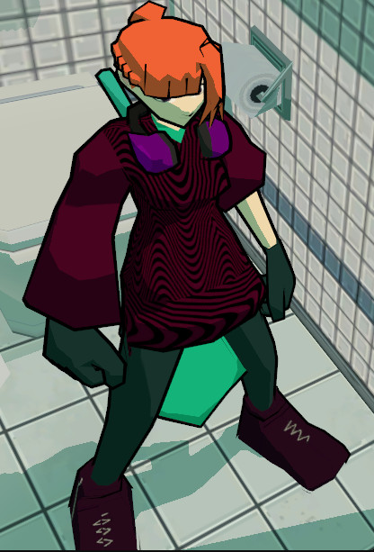 Sara Chidouin (YTTD) Mod for Bomb Rush Cyberfunk | BRC Mods