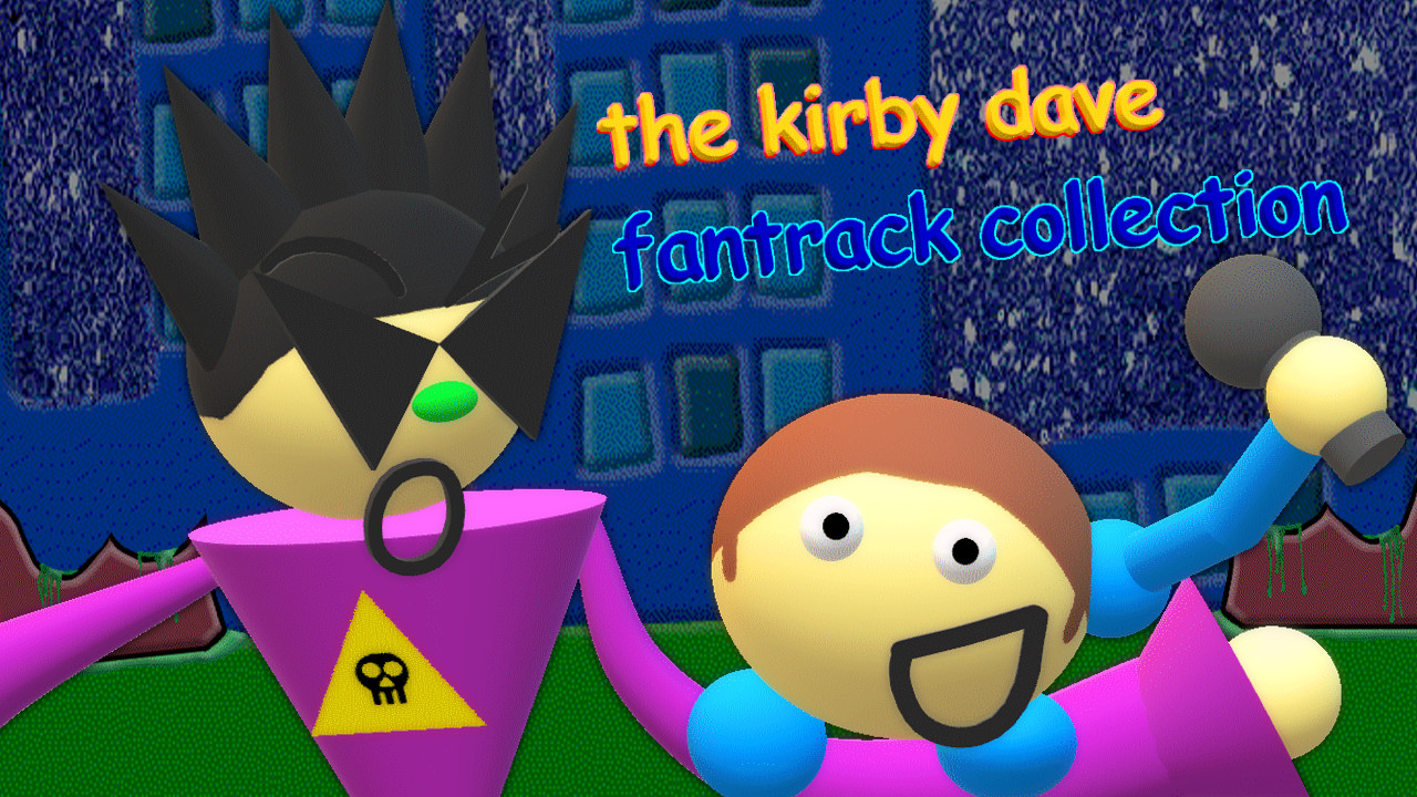 The Kirby Dave Fan Track Collection Mod for Friday Night Funkin' | FNF Mods