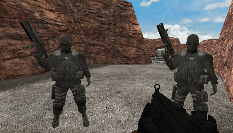 New male assassins Mod for Half-Life: Opposing Force | HL:OF Mods