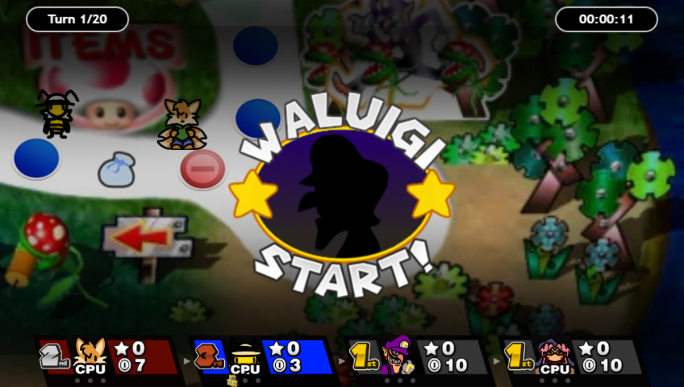 Waluigi in Party Project Mod for Party Project | PProject Mods