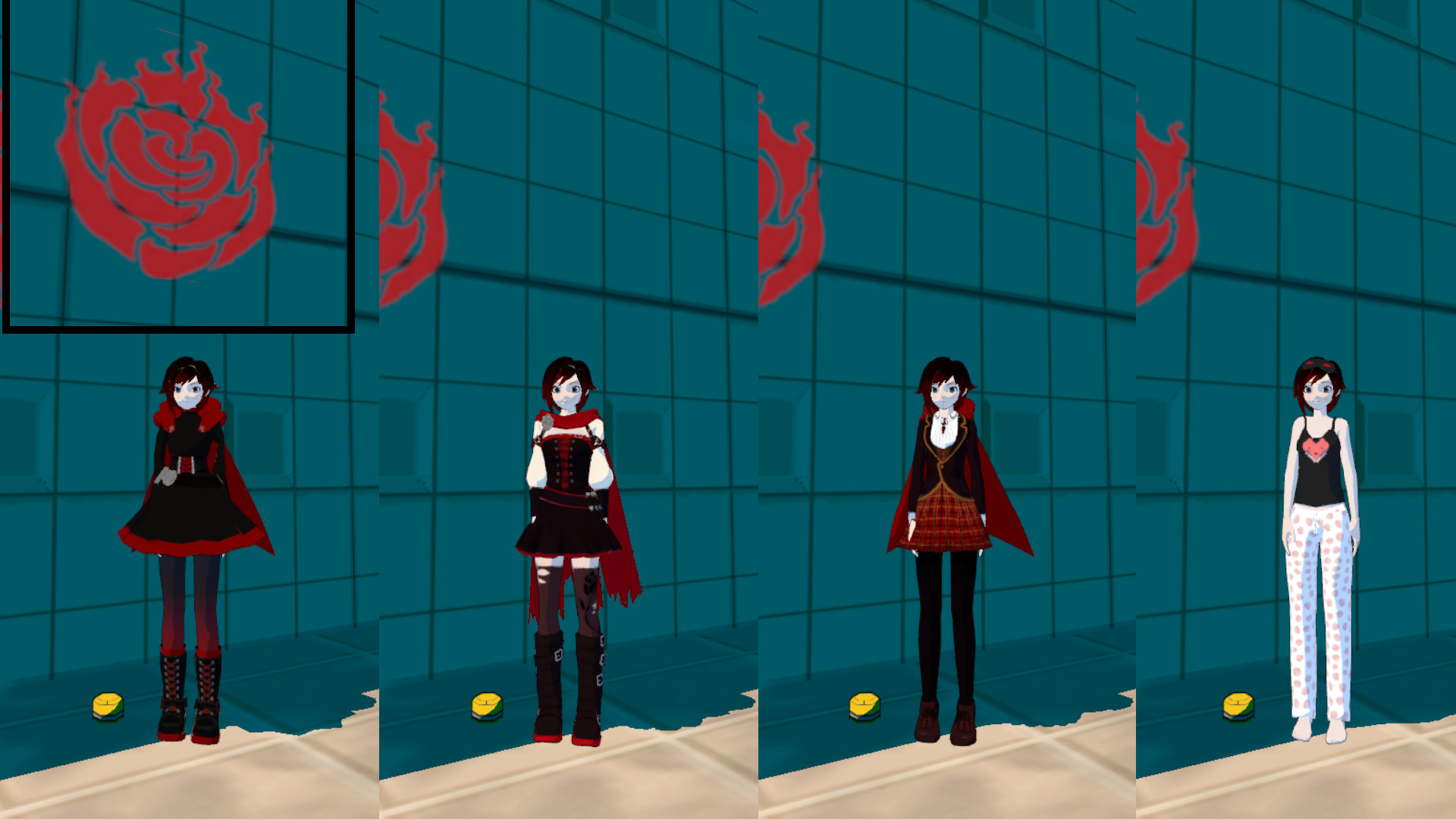 Ruby Rose (RWBY) Mod for Bomb Rush Cyberfunk | BRC Mods