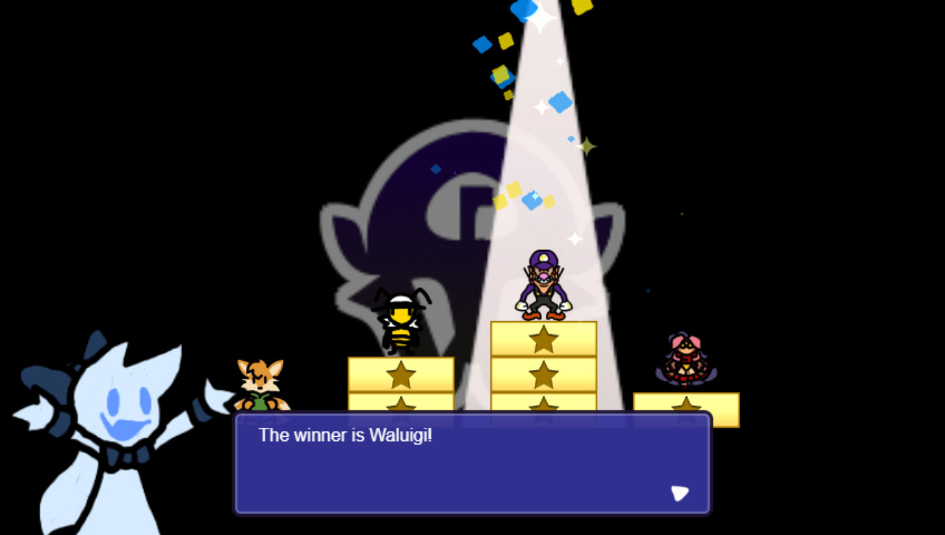 Waluigi in Party Project Mod for Party Project | PProject Mods