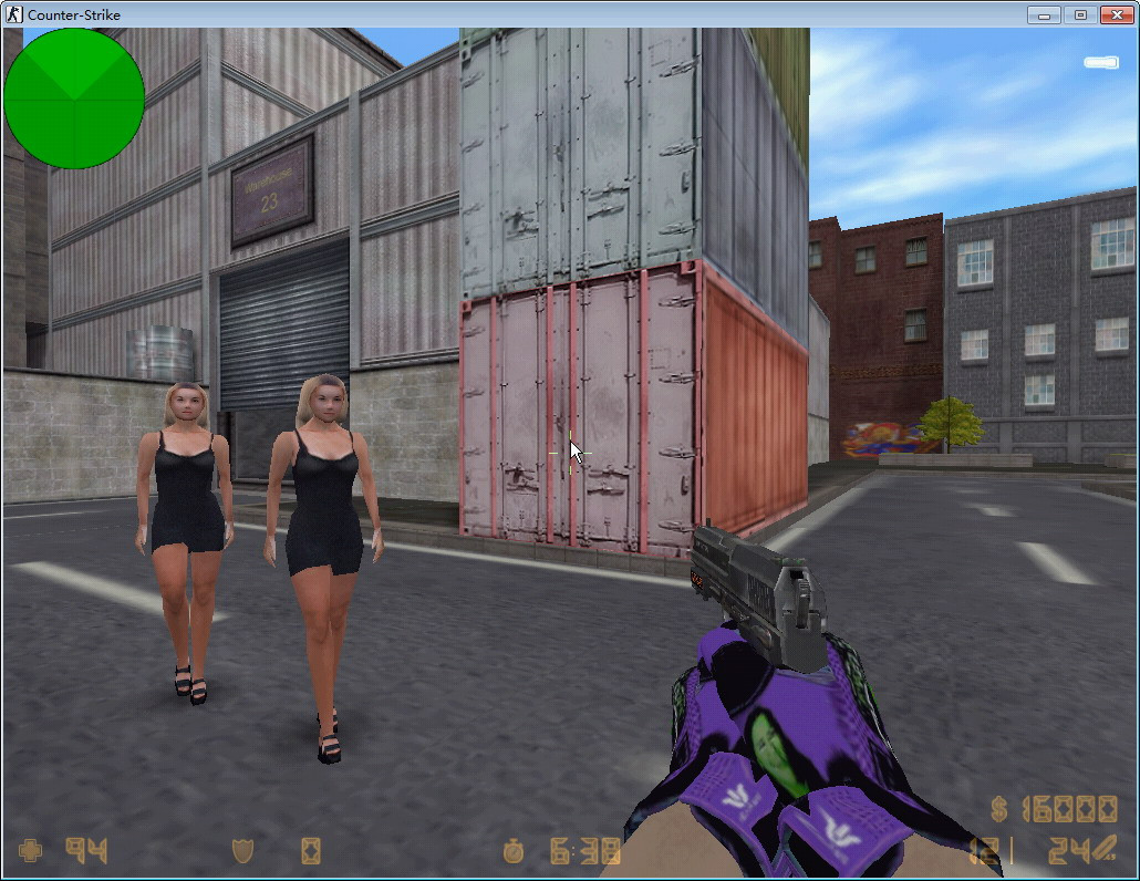 A sexy beauty hostage model Mod for Counter-Strike 1.6 | CS1.6 Mods
