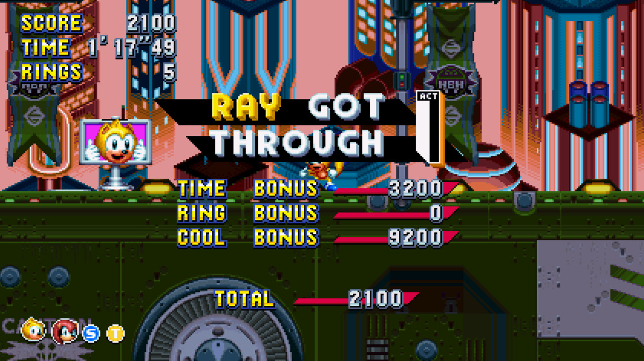 New Improved Ray Mod Mod for Sonic Mania | SM Mods