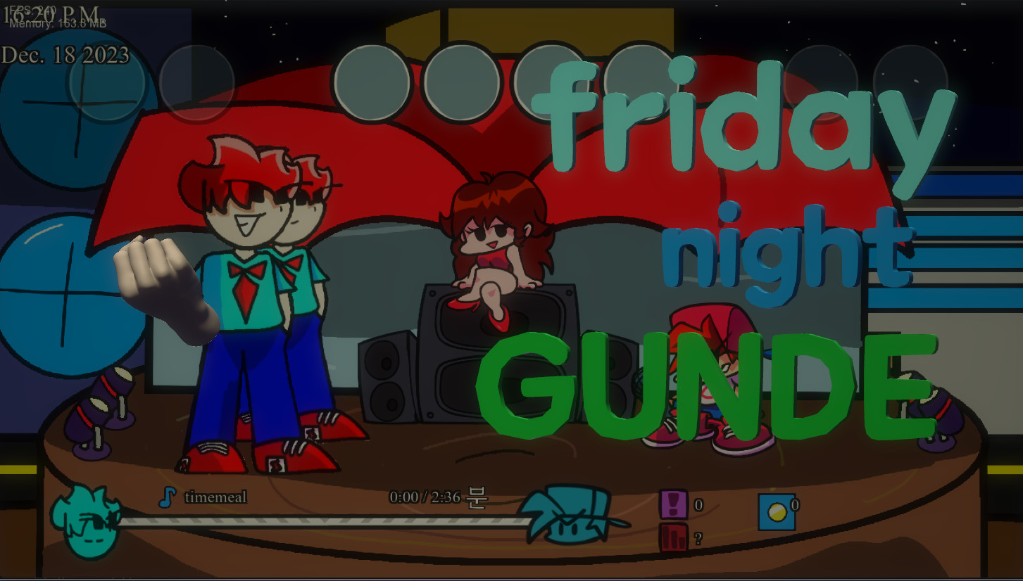 Friday Night Gunde Mod for Friday Night Funkin' | FNF Mods