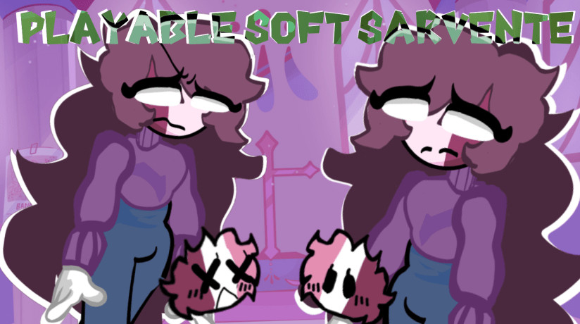 PLAYABLE SOFT SARVENTE Mod for Friday Night Funkin' | FNF Mods