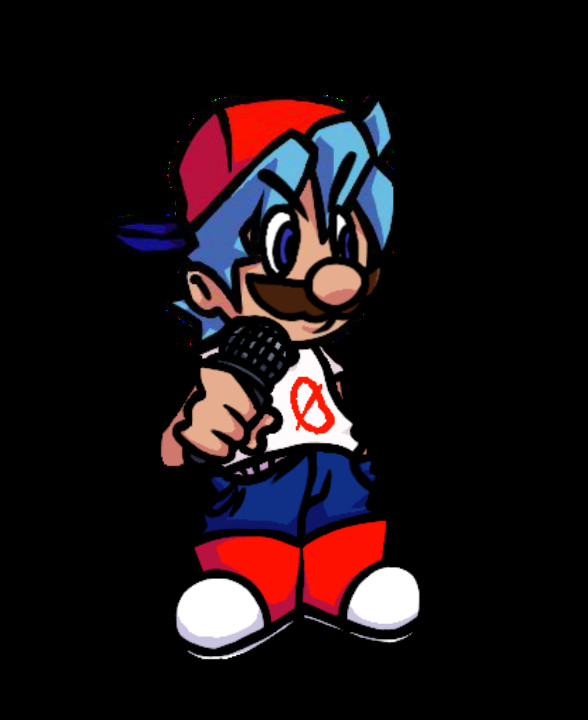 FNF VS BF Mario (One-Shot Mod) Mod for Friday Night Funkin' | FNF Mods