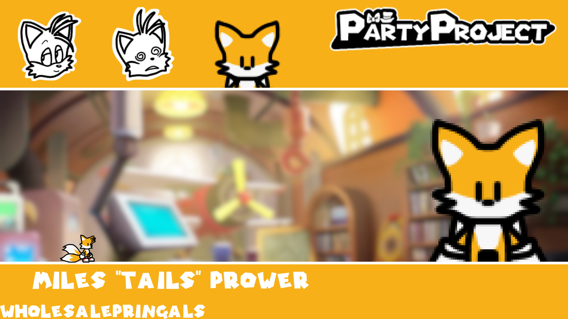 Miles "Tails" Prower Mod for Party Project | PProject Mods
