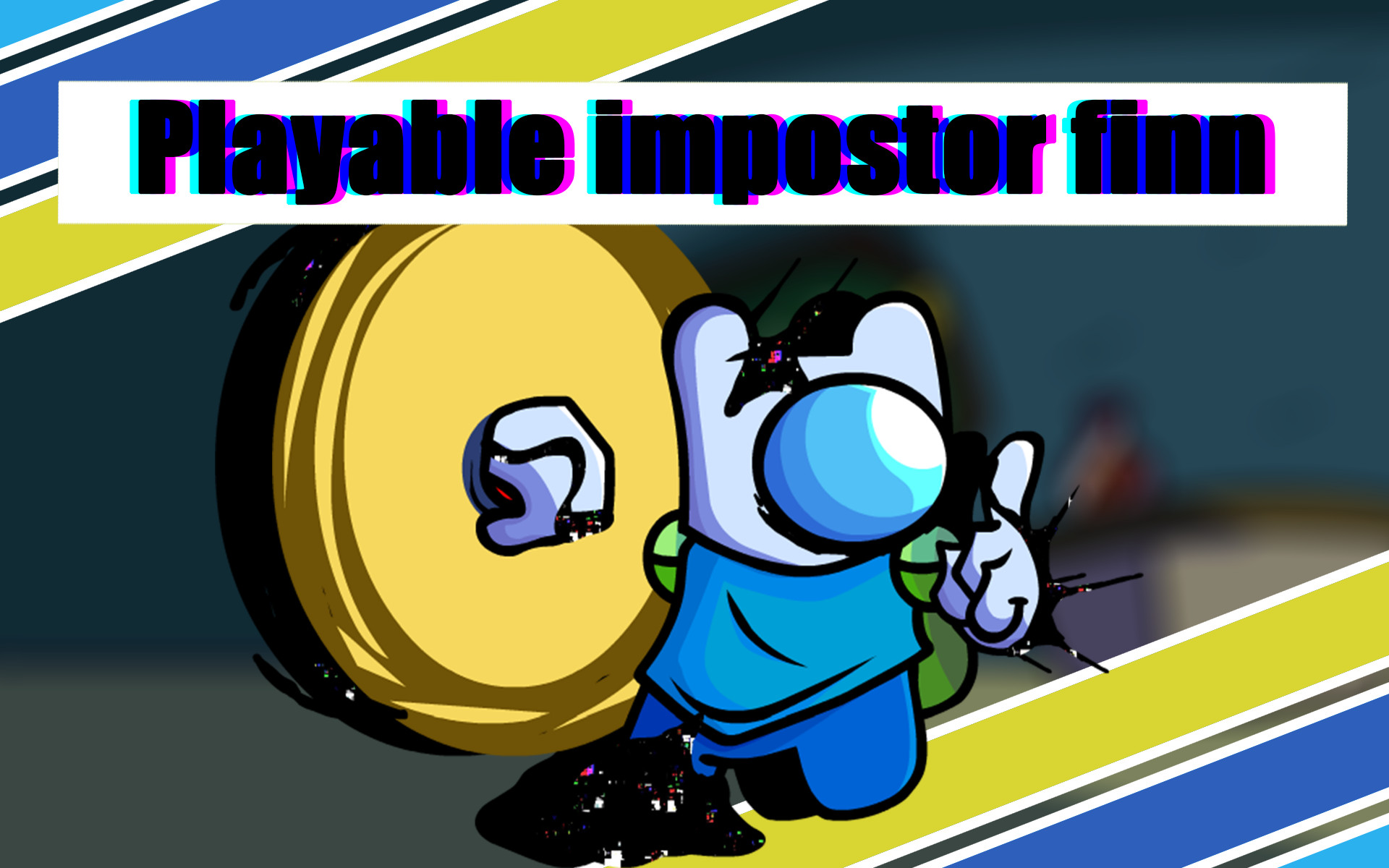 Playable Impostor Finn Mod for Friday Night Funkin' | FNF Mods