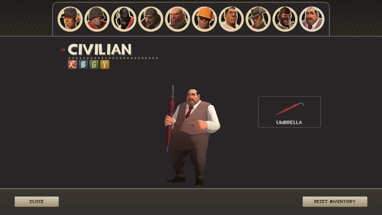 Class Portraits on Loadout Screen Mod for Team Fortress 2 Classified ...