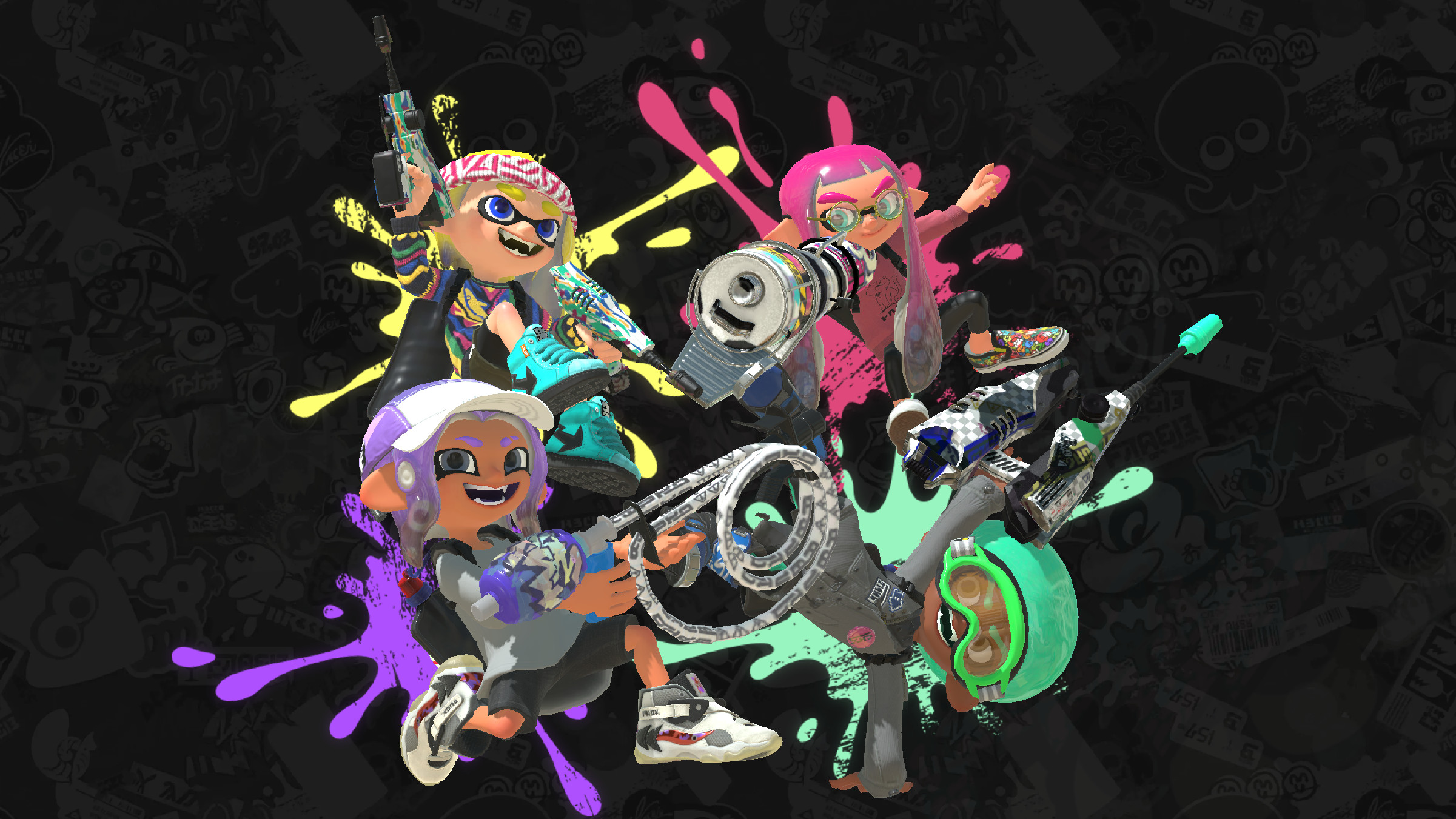 Stylized Custom Weapons Mod for Splatoon 3 | Splatoon 3 Mods