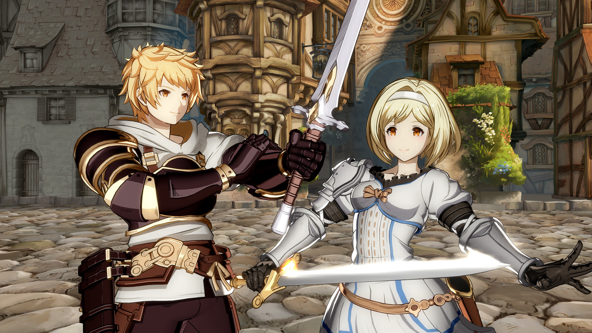 Aether Gran and Lumine Djeeta (Colors 1-16) Mod for Granblue Fantasy ...