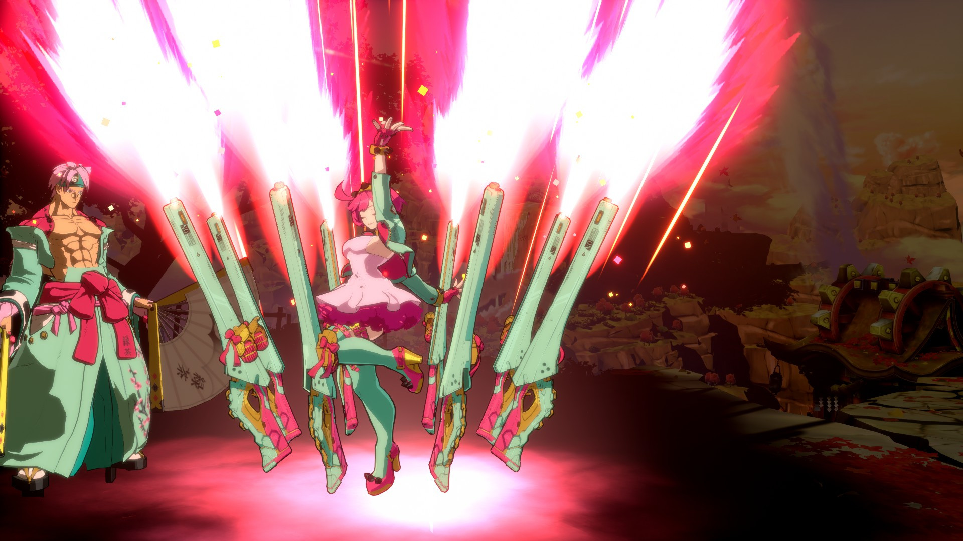 Green Tea Elphelt (Colours 1-11) Mod for GUILTY GEAR -STRIVE- | GGST Mods