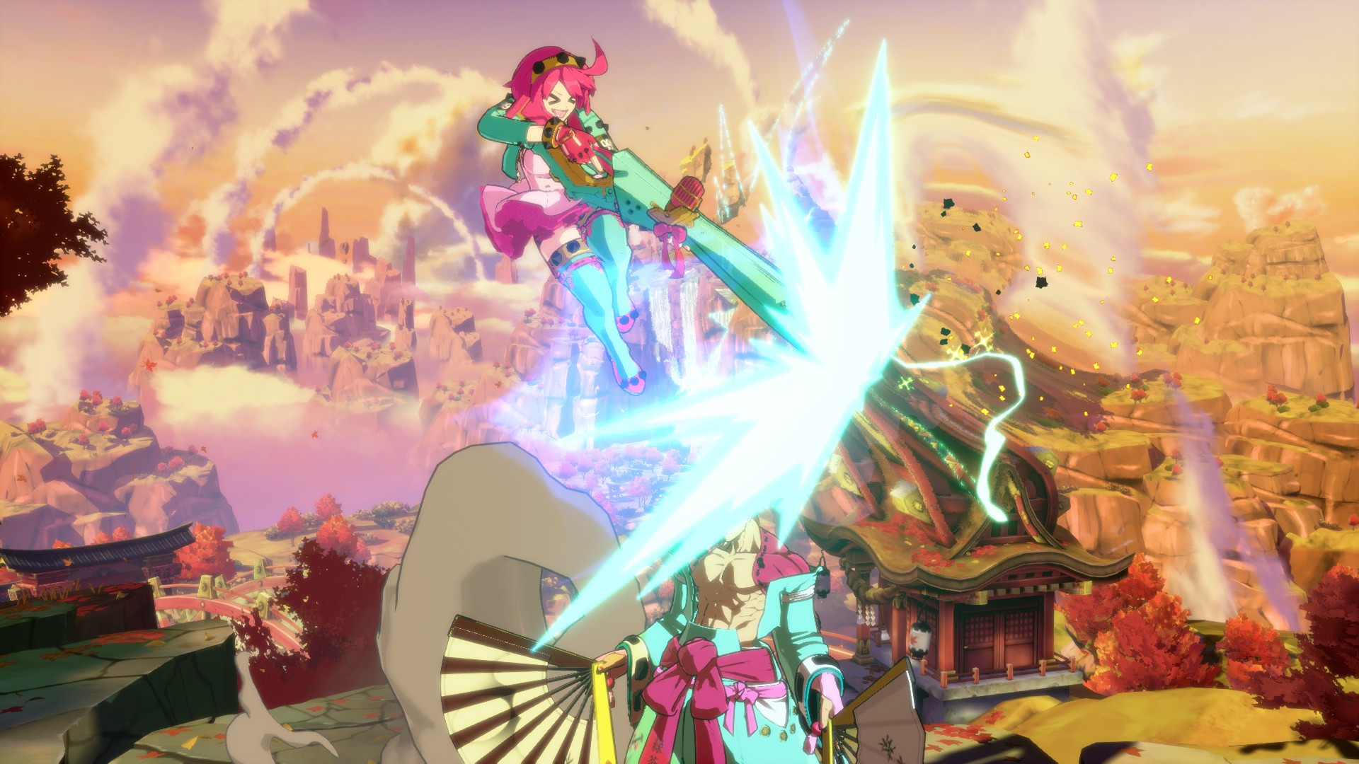 Green Tea Elphelt (Colours 1-11) Mod for GUILTY GEAR -STRIVE- | GGST Mods